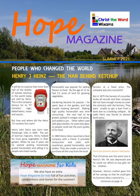 Hope magazine – by Christ the Word church, Wixams – Christ the Word ...